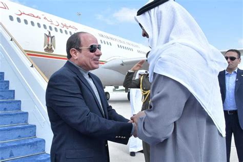 السيسي يصل دولة الإمارات للمشاركة في قمة أبوظبي المصري اليوم