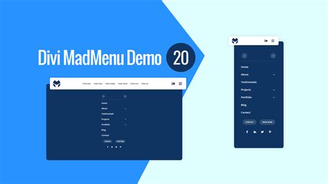 Divi MadMenu Header Template Fullscreen Header Divicio Us Demos