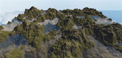 procedural terrain generation techniques in lua