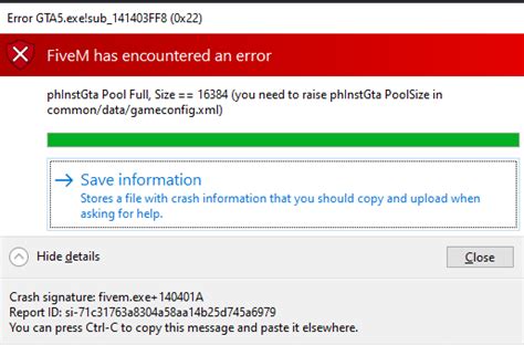 Pool Fullsize Game Crash · Issue 2225 · Jarrrkhighlife · Github