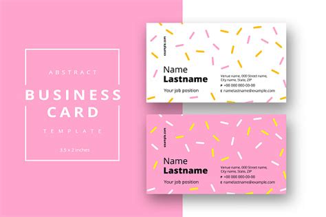 트렌디한 최소한의 추상 비즈니스 카드 템플릿입니다 기하학적 패턴 현대 기업 편지지 Id 레이아웃입니다 패션 정보 샘플 이름 텍스트와 배경 디자인 벡터 광고에 대한 스톡 벡터