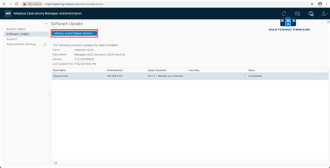 Upgrade Vrealize Operations Manager 70 To 80 Mastering Vmware