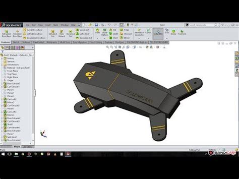 Untitled Solidworks Tutorial Make Design Drone Part