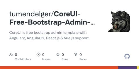 Github Tumendelgercoreui Free Bootstrap Admin Template Coreui Is Free Bootstrap Admin