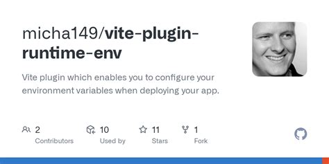 Github Micha149vite Plugin Runtime Env Vite Plugin Which Enables