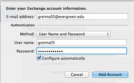 Exchange Mail Settings Help Wiki