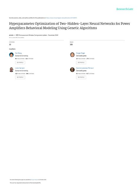 Mwcl Hyperparameteroptimizationoftwo Hidden