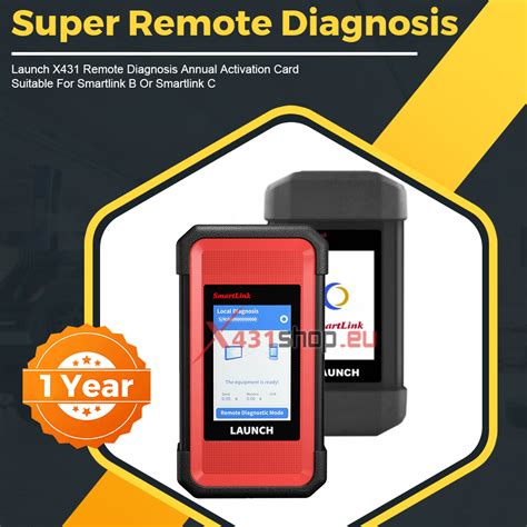 Launch Smartlink B V2 0 Remote Diagnostic Device With 1 Year Card