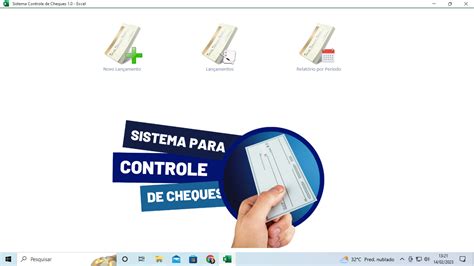 Planilha Controle De Cheques Em Excel Gratis Planilhasvba