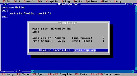 Ui Museum Turbo Pascal 7 1