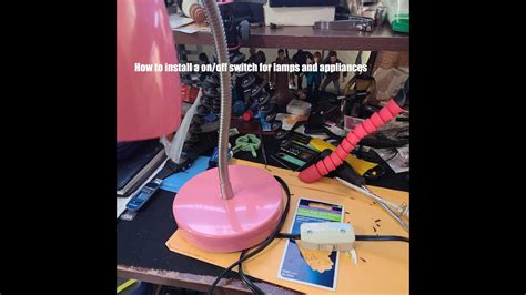 Installing A Switch On A Lamp Cord