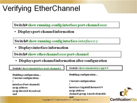 Cisco CCNP SWITCH Private VLANs EtherChannel