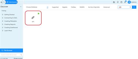 Connect And Use An Api As A Data Source In Helical Insight 5 0 Helical Insight