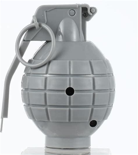 Sratte 4 Pcs Plastic Hand Grenades With Realistic Sound