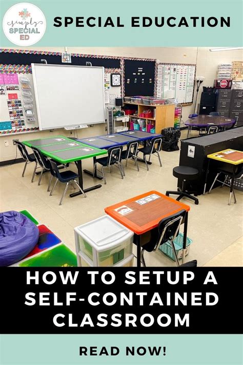 How To Setup A Self Contained Classroom Artofit
