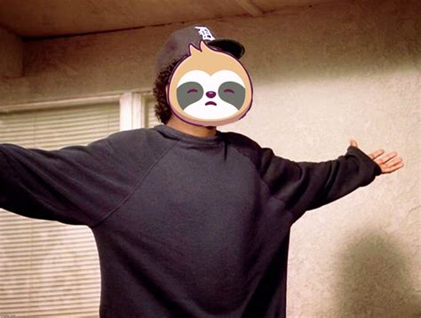 Sloth Ice Cube Blank Template Imgflip