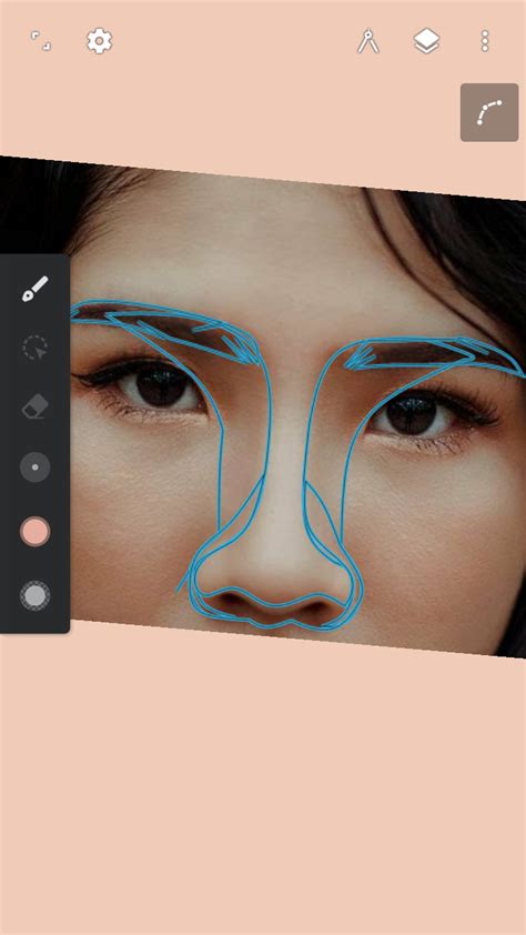 Tutorial Membuat Vector Bagian Hidung Dengan Mudah Di Infinite Design