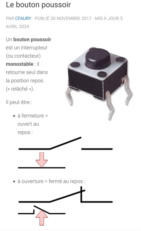 arduino bouton poussoir délais français arduino forum