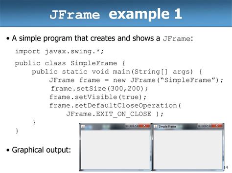 Ppt Introduction To Gui Programming With Java Powerpoint Presentation Id