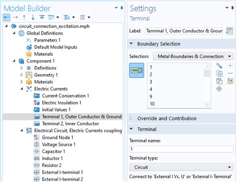 Understanding The Excitation Options For Modeling Electric Currents Comsol Blog