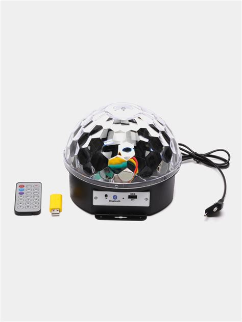 Светодиодный музыкальный диско шар, колонка Magic Ball Light, с ...