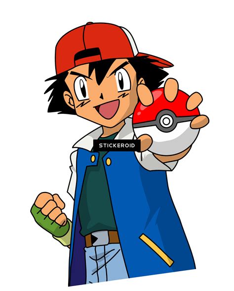 Pokemon Ash Hd Clipart Full Size Clipart 3164886 Pinclipart