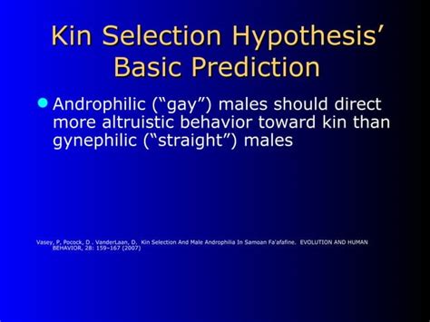 Biology Of Sexual Orientation PPT