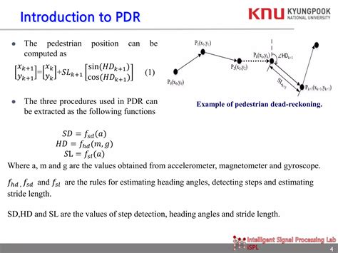 Pedestrian Dead Reckoning Indoor Localization Based On Os Elm Pptx Physics Science