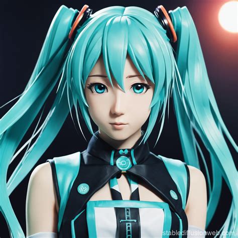 Hatsune Miku Stable Diffusion Online
