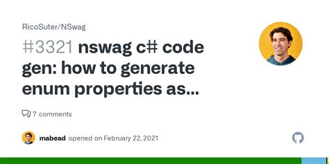 nswag c code gen how to generate enum properties as string · issue