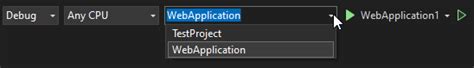 Asp Net Core Can Test Projects Be Excluded From The Startup Project Selector In Visual Studio