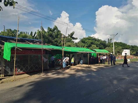 ကုန်တင်ယာဉ်မောင်းများနှင့် ယာဉ်နောက်လိုက်များအား မတ္တရာမြို့နယ်၌ Test