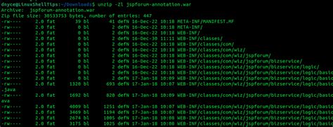 How To Extract A War File In Linux System