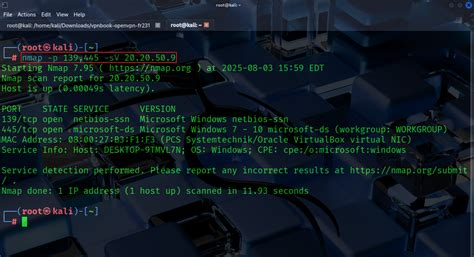 Smb Enumeration Using Nmap Netbios Scanning And Lab Setup Judy Ahmad