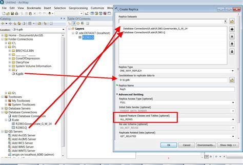 Solved Tables Participating In A Replica Generated Empty Esri Community