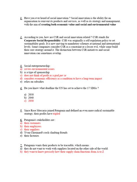 Corporate Social Responsibility Csr Was Originally A Self Regulation Policy To Set Pdf
