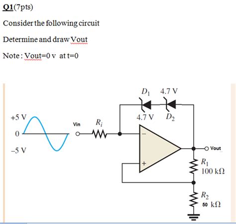 Solved Q17pts Consider The Following Circuit Determine And
