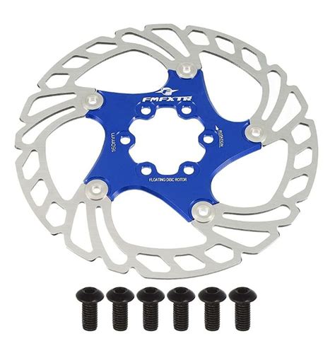 X Autohaux 160mm 자전거 플로팅 디스크 브레이크 로터 산악 로드 바이크 패드 Mtb 스테인리스 티몬