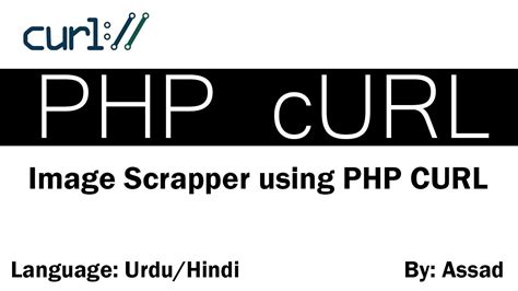 scrap images using php curl urdu hindi youtube