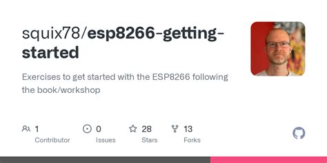 github squix78 esp8266 getting started exercises to get started with the esp8266 following