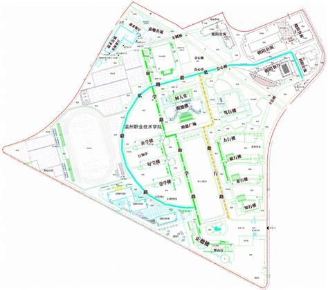 学院地图 温州职业技术学院