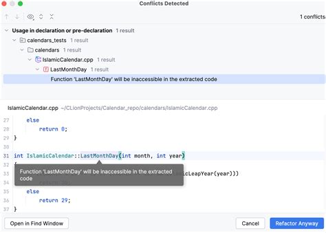 Refactoring Clion Documentation