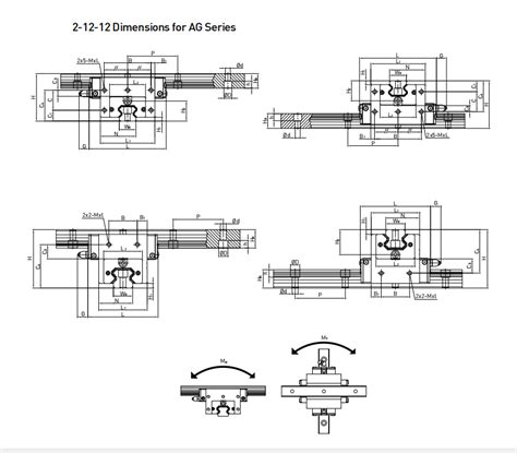 Hiwin Ag25h Linear Guide Precise Linear Guide Bearing Linear Guide Rail Linear Slide Rail