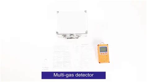 4 In 1 Gas Detector Industrial Grade Co H2S O2 Ch4 Sensor