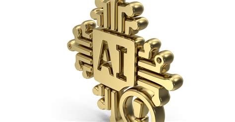 Символ ошибки процессора искусственного интеллекта 3d обьекты Включая искусственный интеллект