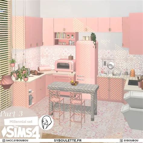 Millennial Part 3 The Kitchen 2022 The Sims 4 Build Buy Curseforge