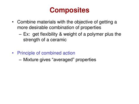 PPT Chapter 16 Composite Materials PowerPoint Presentation Free Download ID 5968532