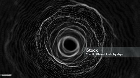 추상 3d 포털 터널 또는 웜홀 와이어프레임 3d 표면 터널 3d 렌더링 천체 물리학에 대한 스톡 벡터 아트 및 기타 이미지 천체 물리학 0명 구멍 Istock