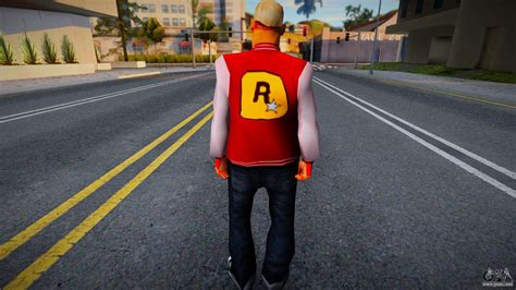 White Billiard Guy For GTA San Andreas