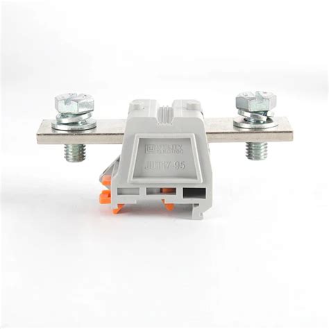 Utl High Current Busbar Terminal Block Din Rail Mount Ot End Terminal Connector 95 150 Mm2